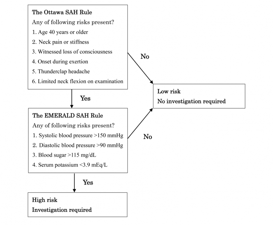 The Ottawa SAH Clinical Decision Rule - REBEL EM - Emergency Medicine Blog