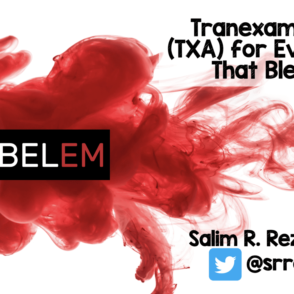 CRASH-3: TXA for ICH?