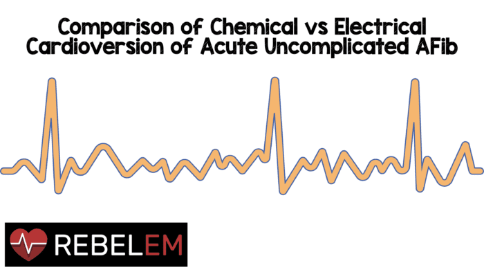 Atrial Fibrillation - REBEL EM - Emergency Medicine Blog