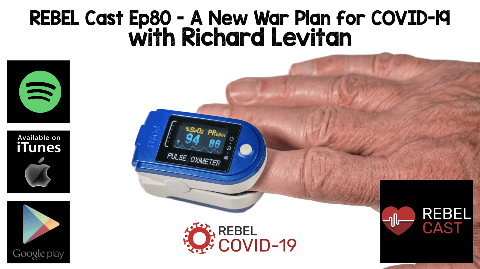REBEL Cast Ep80: A New War Plan for COVID-19 with Richard Levitan ...