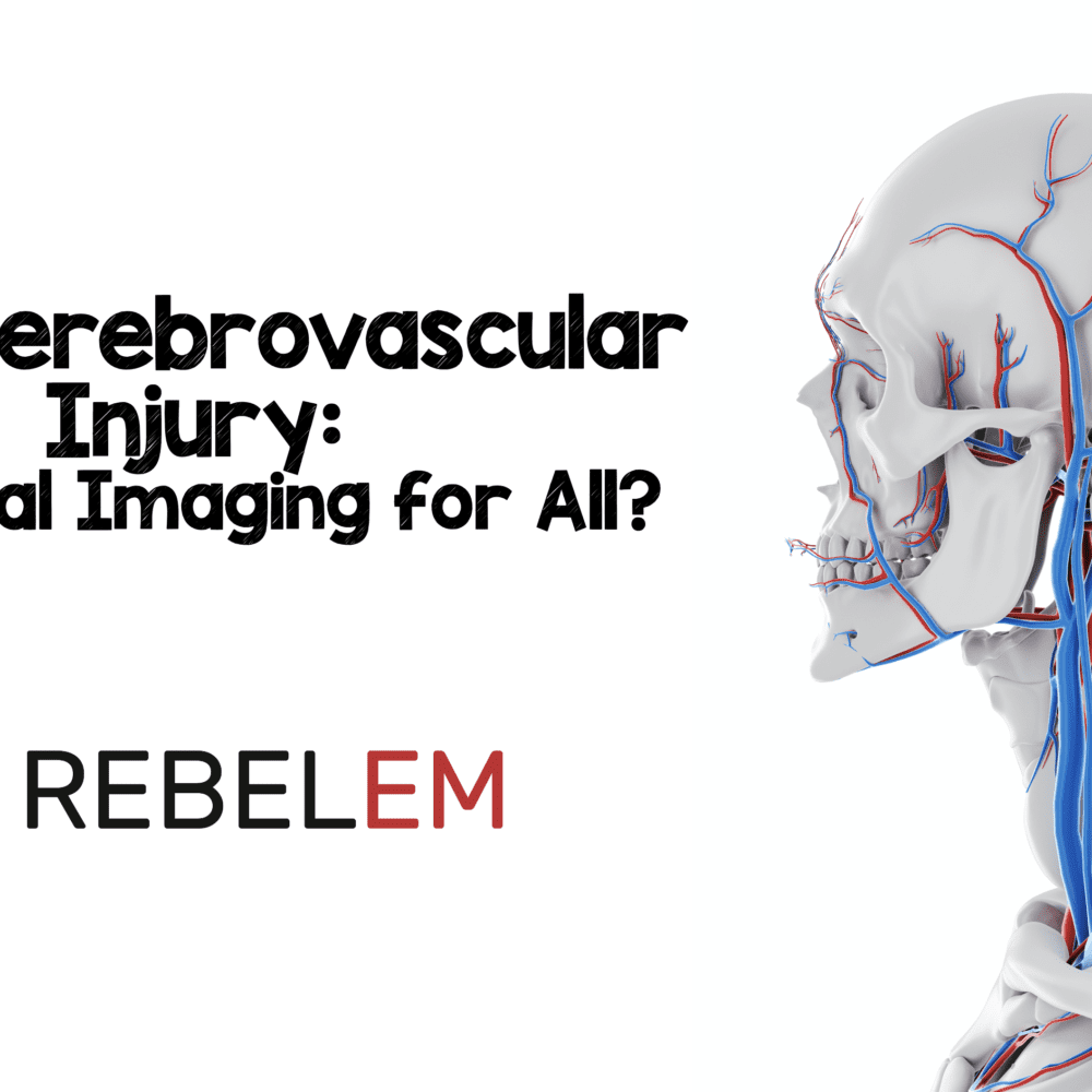 Blunt Cerebrovascular Injury (BCVI): Universal Imaging for All?