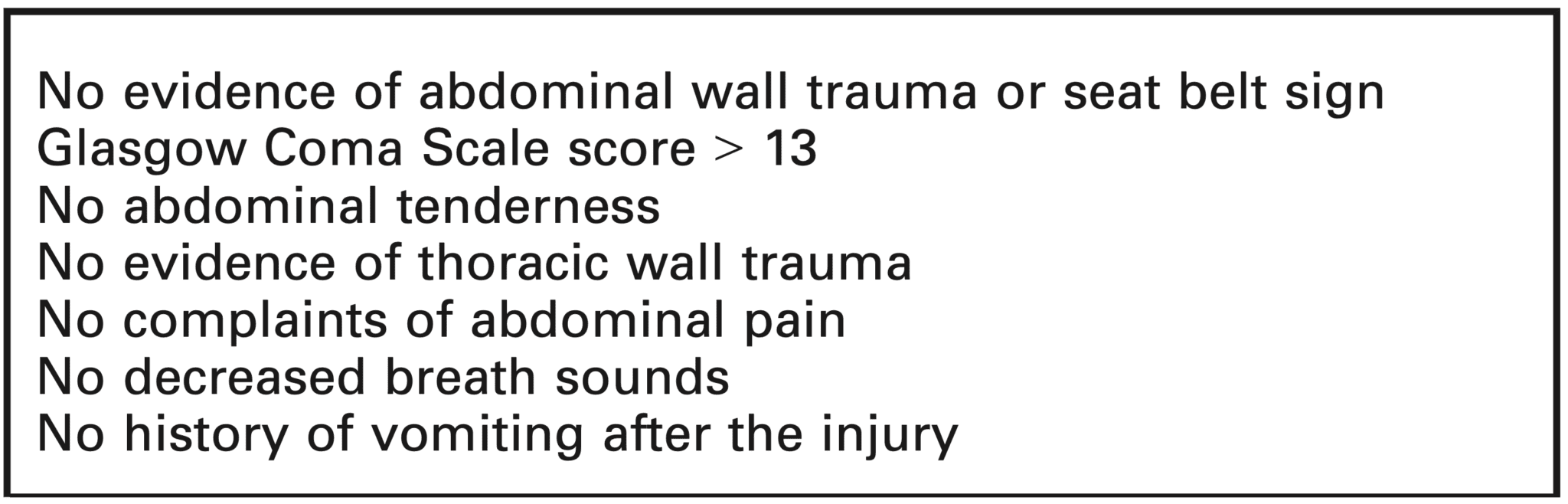 PECARN Blunt Abdominal Trauma: Is A Clinical Decision Instrument Better ...