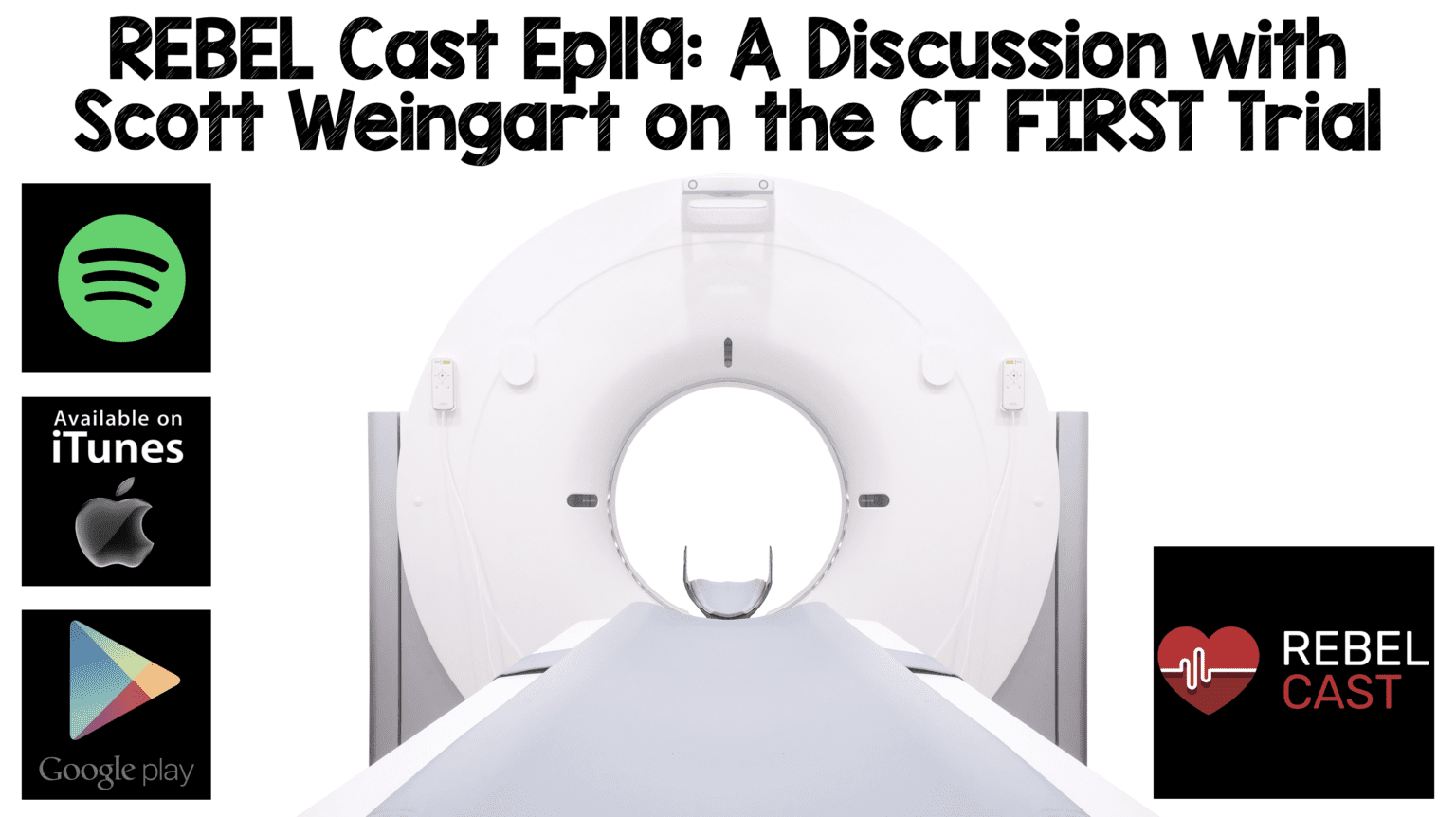 REBEL Cast Ep119: A Discussion with Scott Weingart on the CT FIRST ...