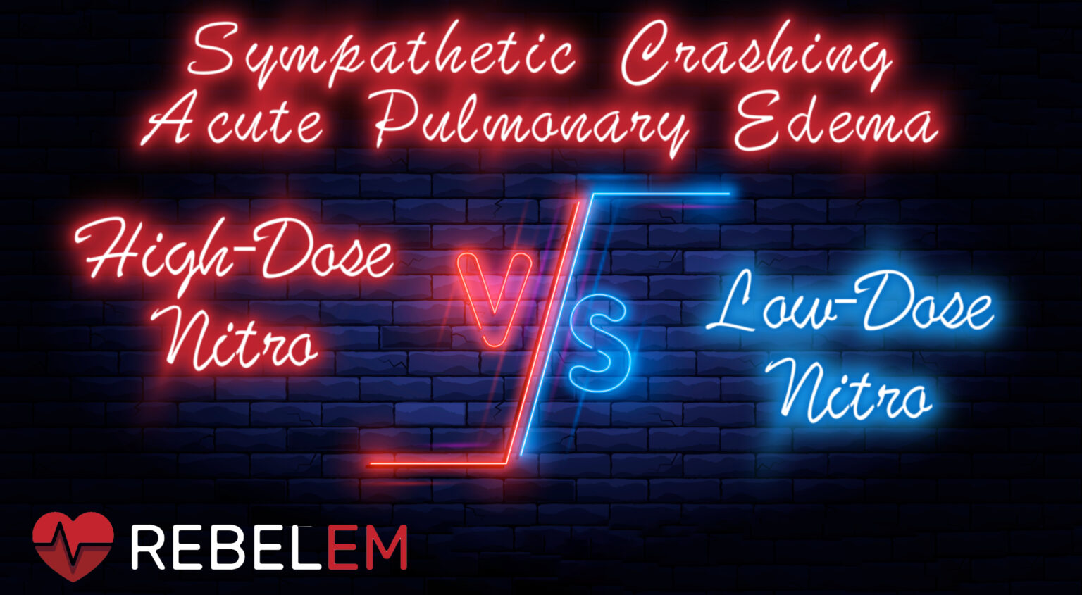 Sympathetic Crashing Acute Pulmonary Edema: High-Dose Vs. Low-Dose ...